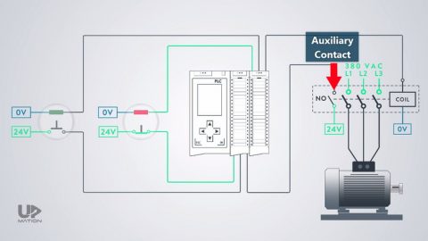 Start stop motor control ladder diagram Archives – Upmation
